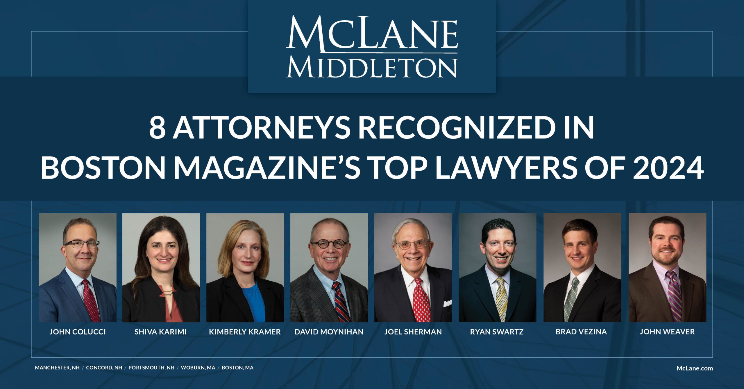 8 McLane Middleton Attorneys Included in Boston Magazine’s Top Lawyers ...