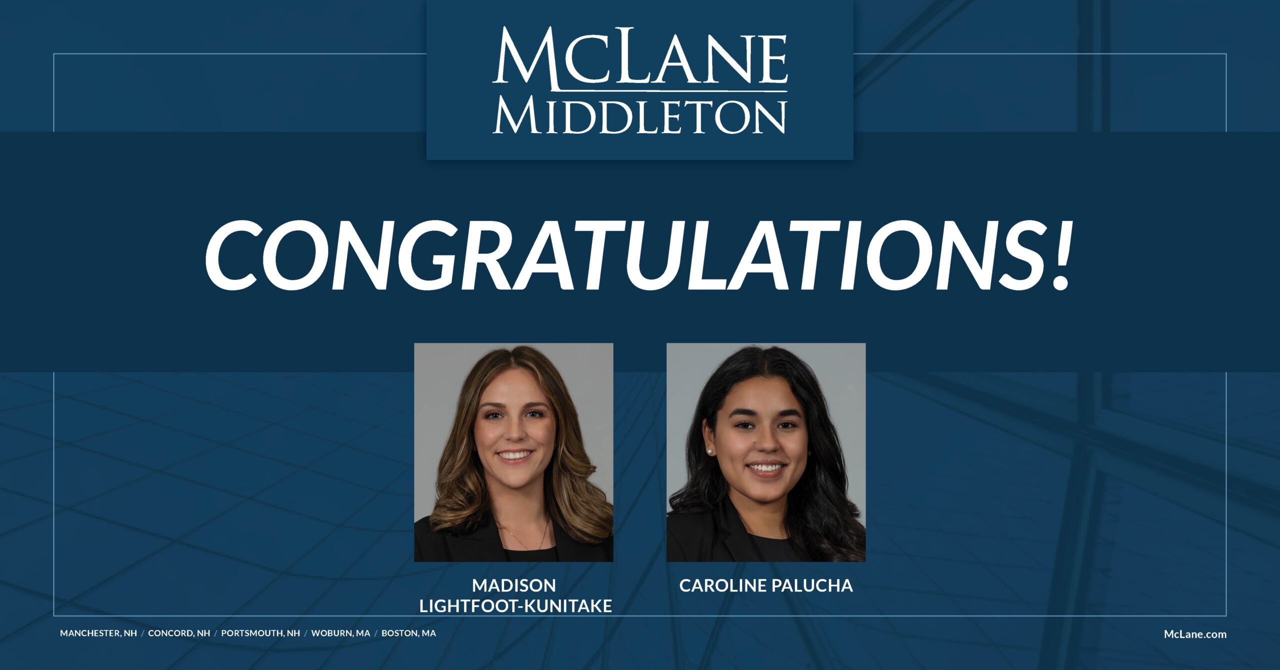 McLane Middleton’s Madison Lightfoot-Kunitake and Caroline Palucha ...