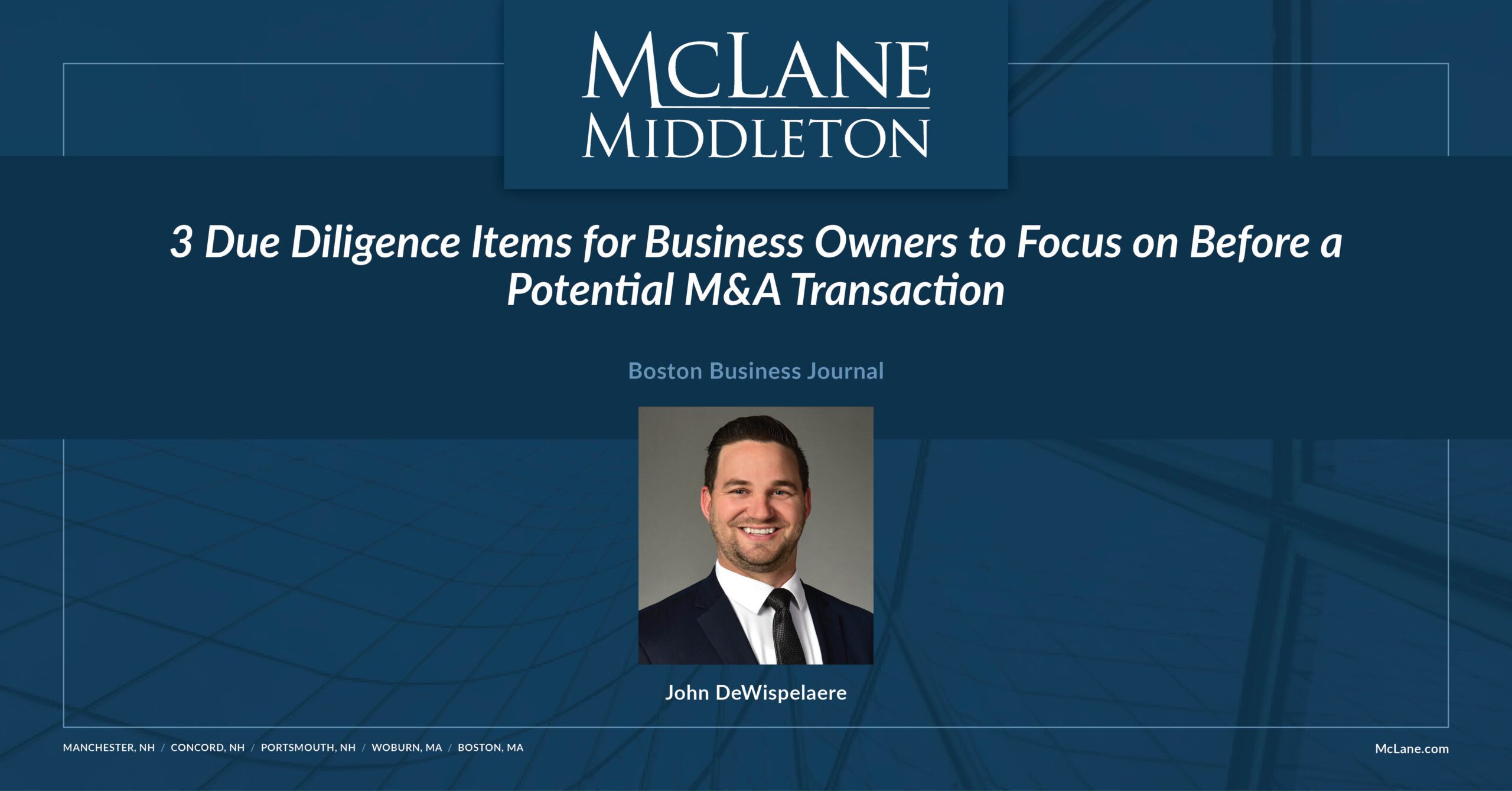 3 Due Diligence Items for Business Owners to Focus on Before a ...