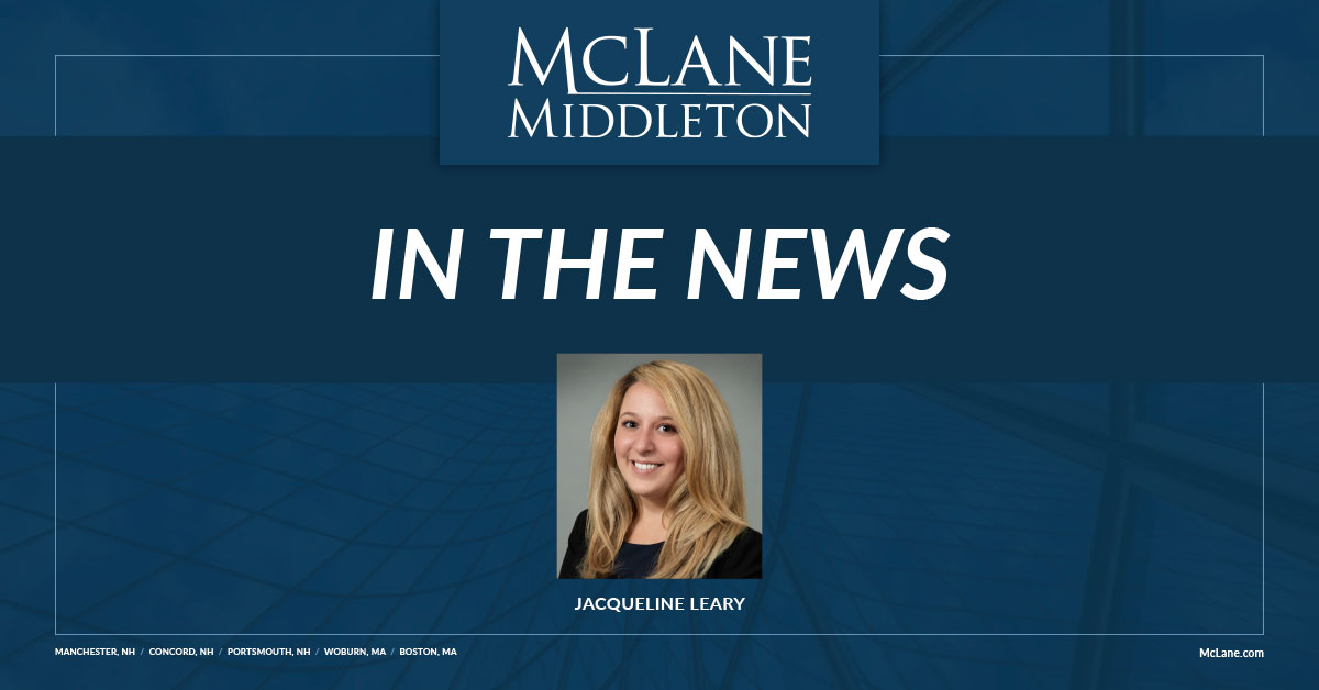 Jacqueline Leary Discusses New Hampshire's Quality of Life Survey on ...