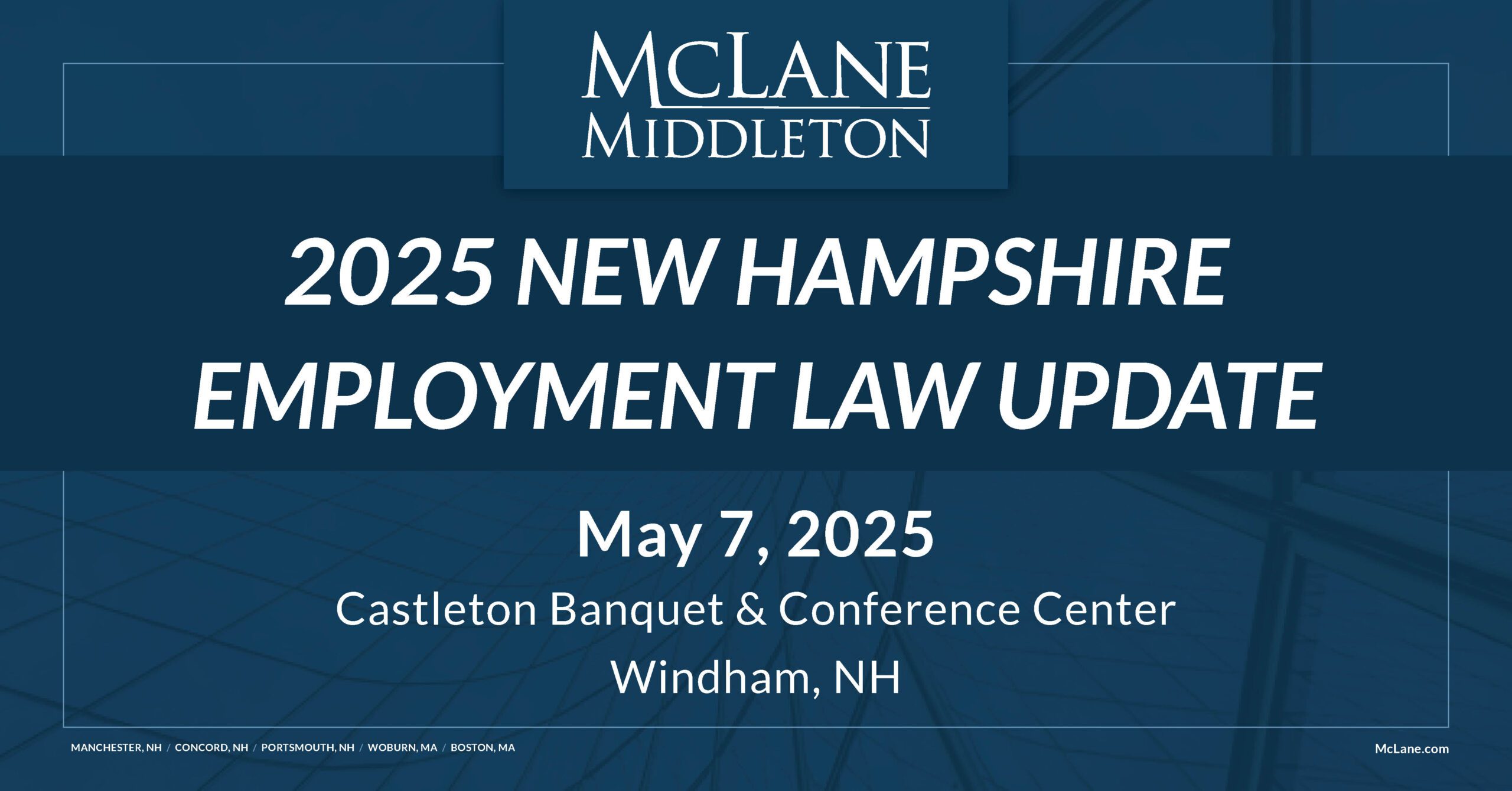 2025 New Hampshire Employment Law Update - McLane Middleton