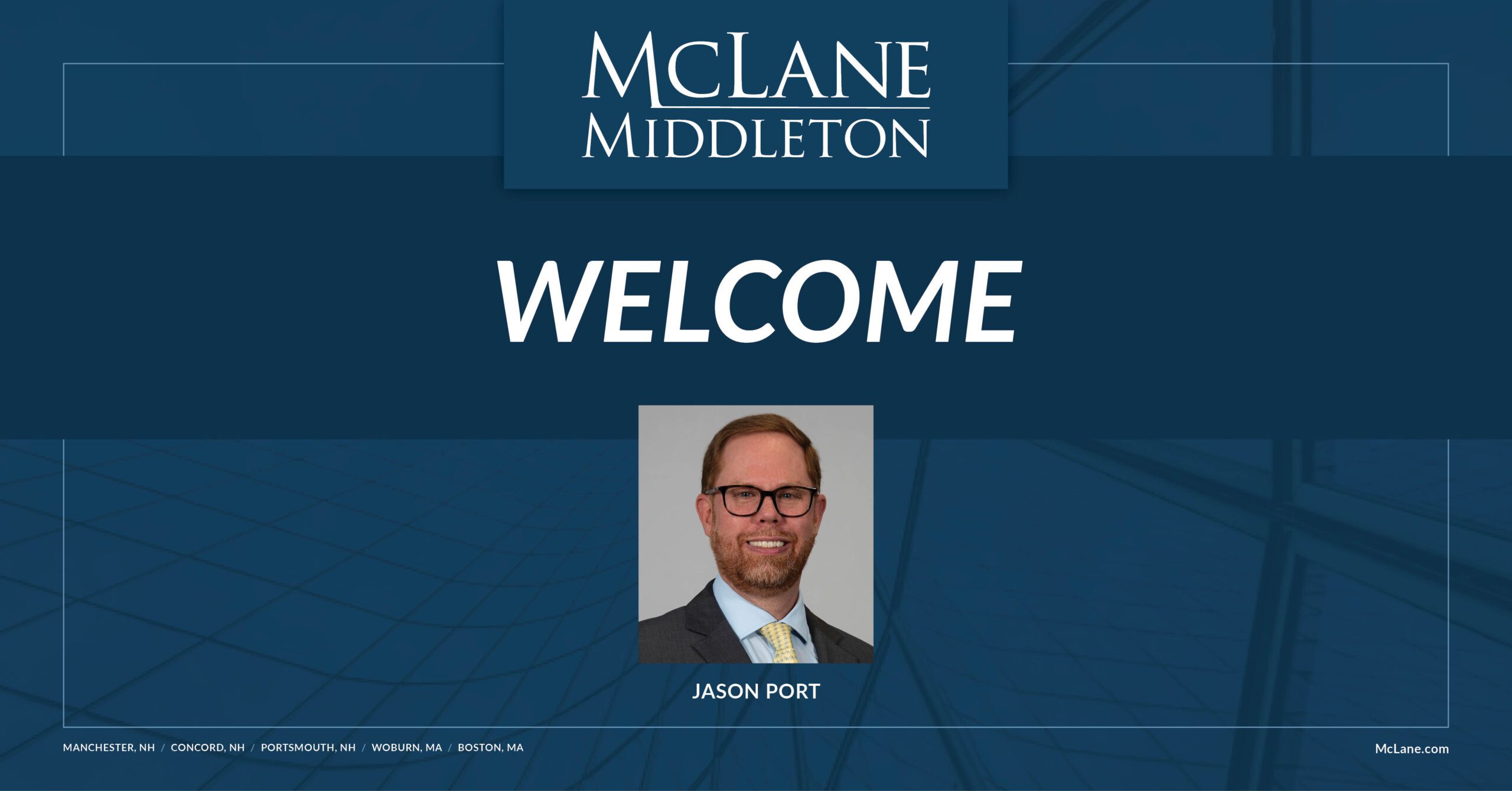 McLane Middleton Adds Attorney Jason Port - McLane Middleton