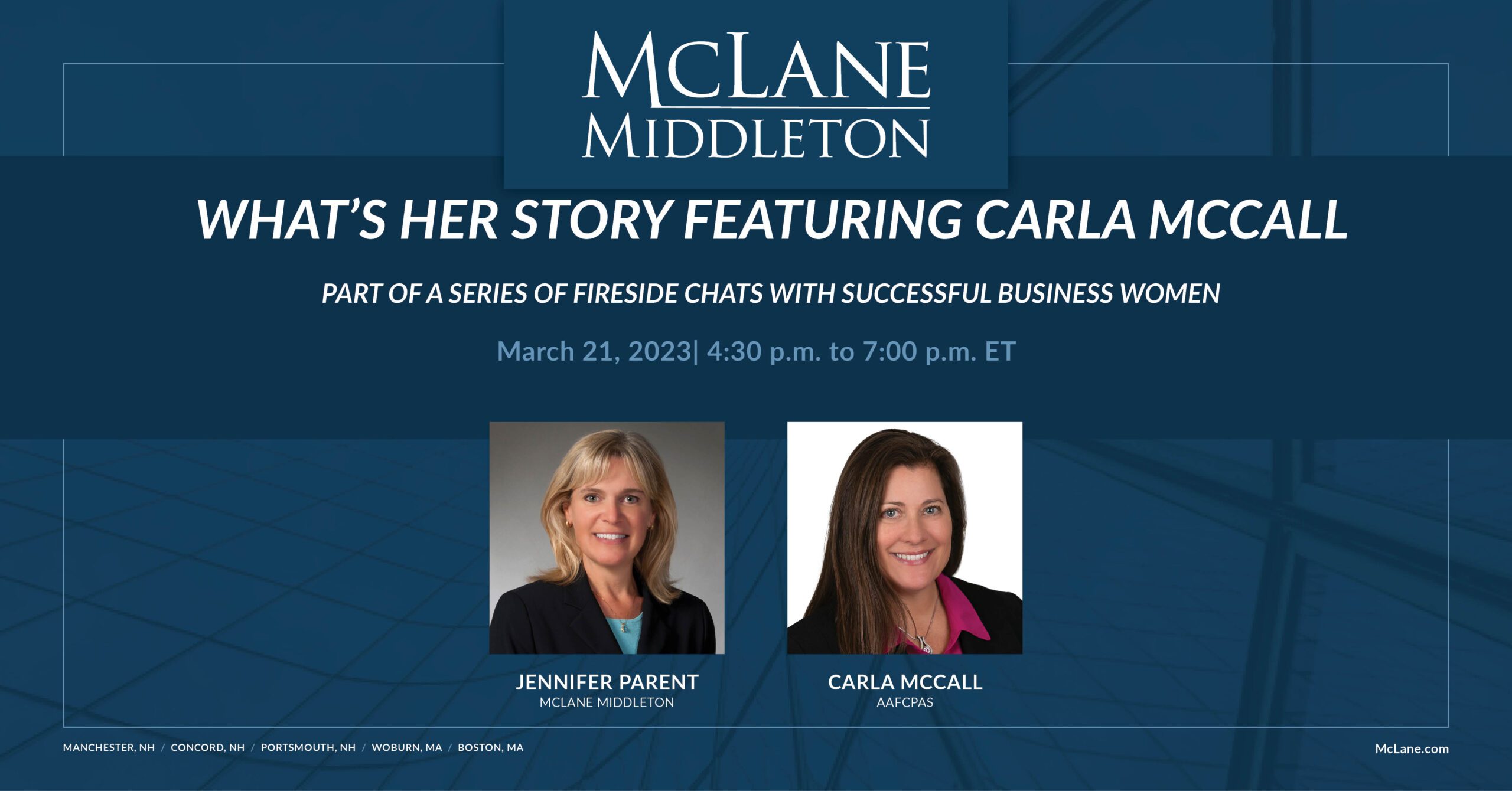 What's Her Story: Carla McCall - McLane Middleton